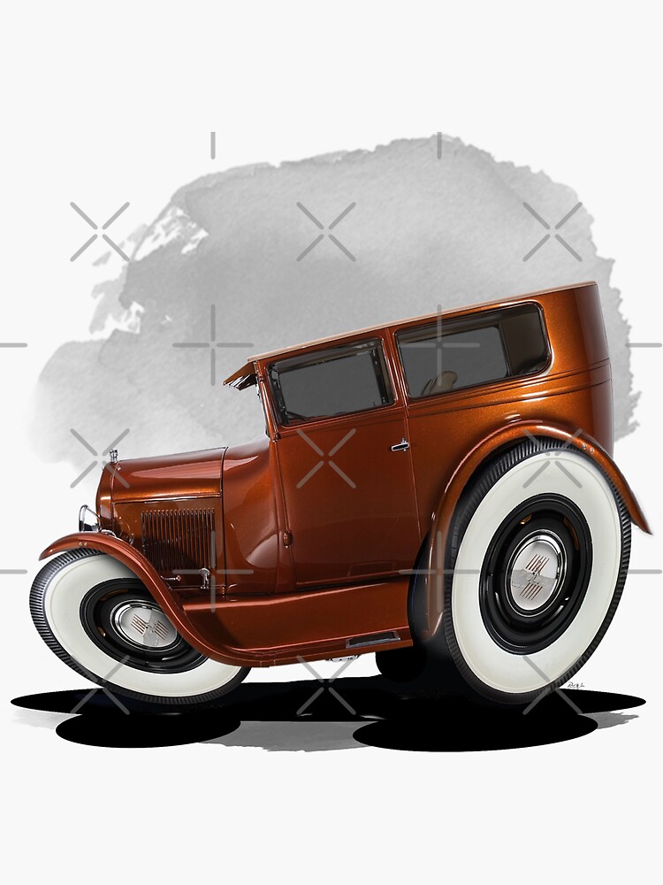"1926 Ford Model T Hot-Rod" Sticker for Sale by WilcoxPhotoArt | Redbubble