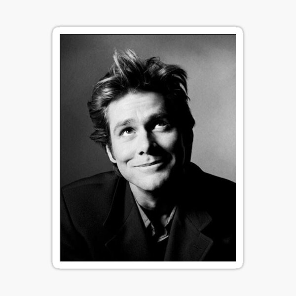 Jim Carrey Album Sticker For Sale By Edmondxa Redbubble