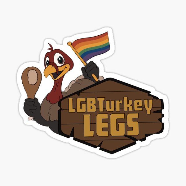 "The Boys LGBTurkey LEGS" Sticker for Sale by veesuelsdesign | Redbubble