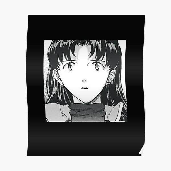 "Misato Katsuragi | Evangelion Cool Anime peeker Sticker" Poster for ...
