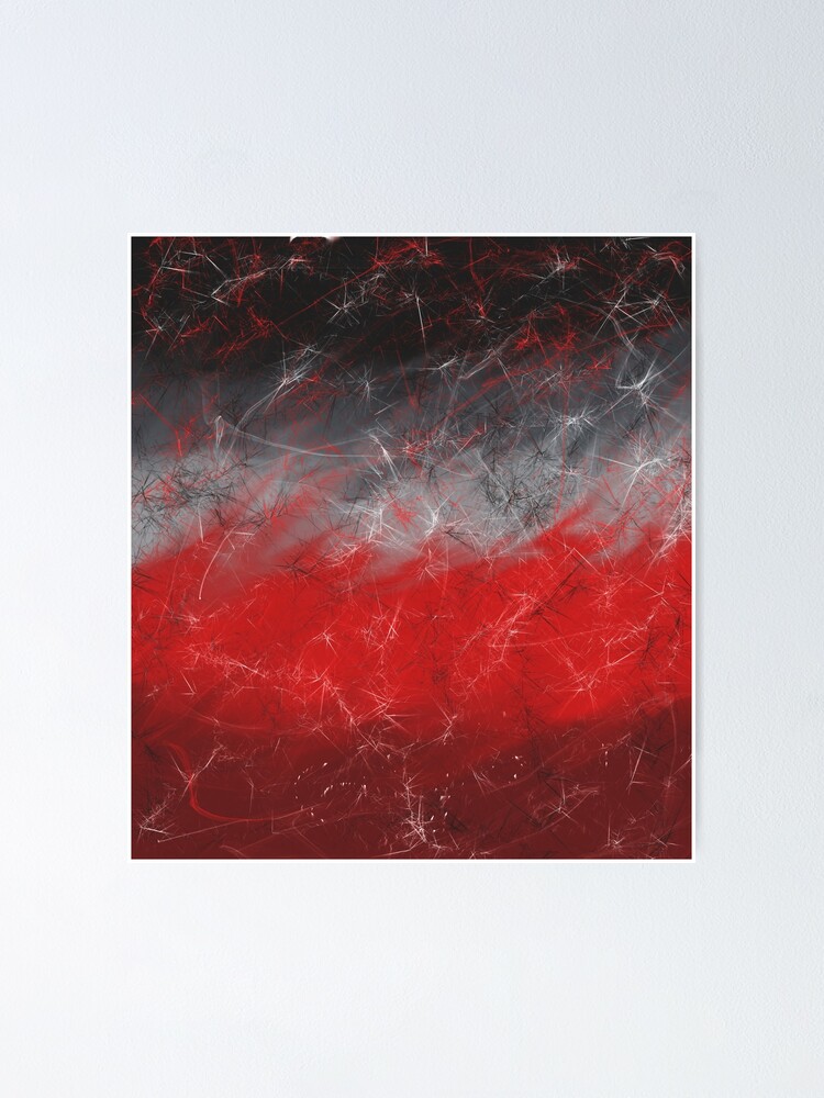 "Red Galaxy" Poster for Sale by NoraMohammed | Redbubble
