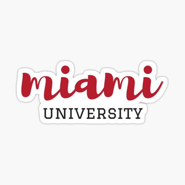 University Of Miami Stickers | Redbubble