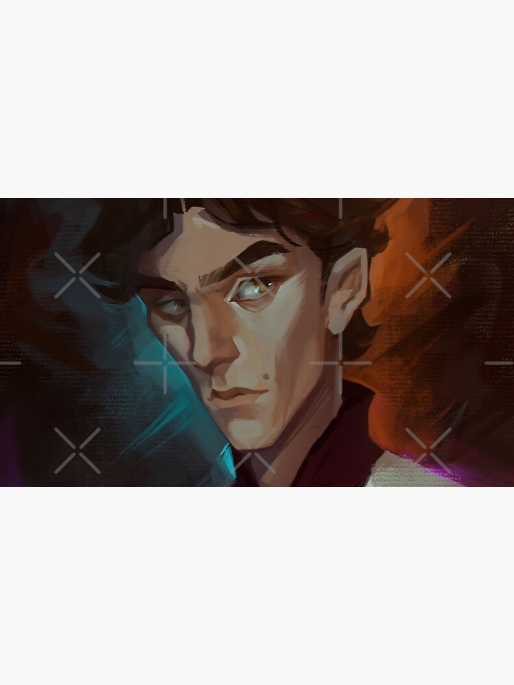 "Cute Painted Arcane Viktor" Sticker for Sale by flashonalt | Redbubble