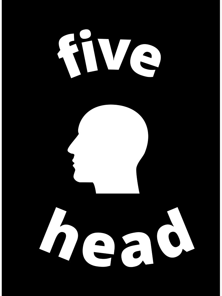 "five head head design" Sticker for Sale by Kopana | Redbubble