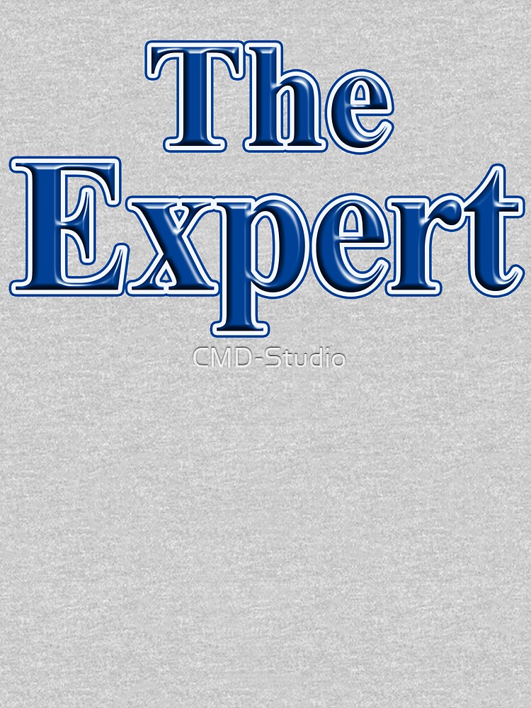 "The Expert" T-shirt for Sale by CMD-Studio | Redbubble | barron trump ...