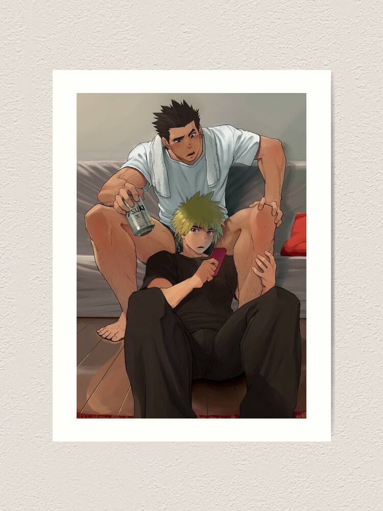 Manhwa Yaoi Bl Couple Gay Anime Couple Yaoi Art Print For Sale By