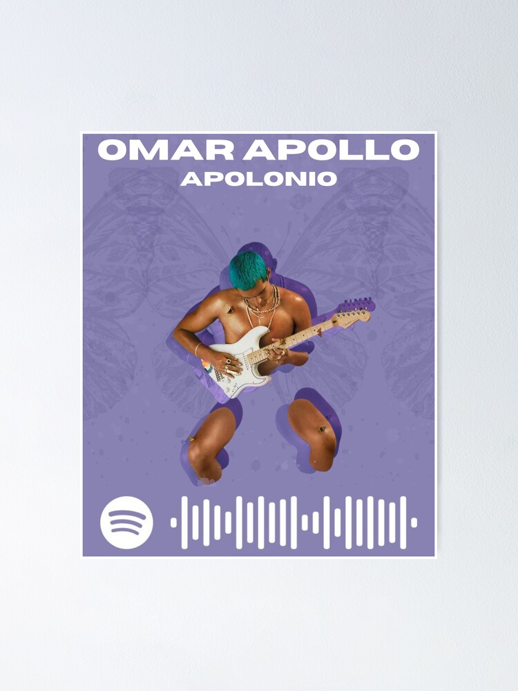 "Omar Apollo" Poster for Sale by leyllashop | Redbubble