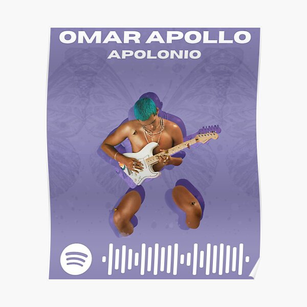 "Omar Apollo" Poster for Sale by leyllashop | Redbubble