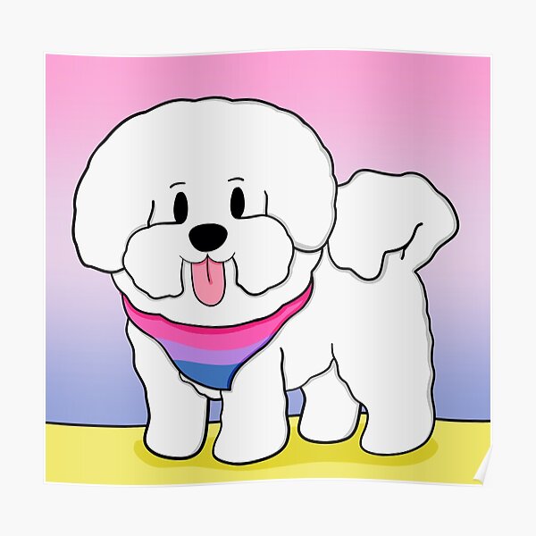 "Complete Bi-chon Frise" Poster by helloworlditse | Redbubble