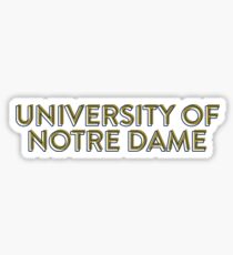 Notre Dame: Stickers | Redbubble