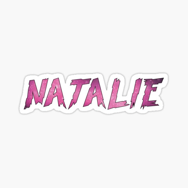 "NATALIE Name IV - My name is NATALIE - typography name - Galaxy Vibe ...