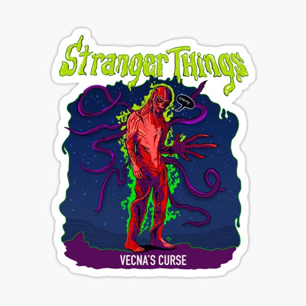 "Reader Things: Stranger Things Vecna" Sticker for Sale by KPLawler ...