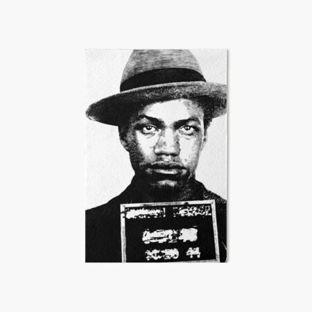 "Malcolm X mugshot" Art Board Print for Sale by omomdesgin | Redbubble