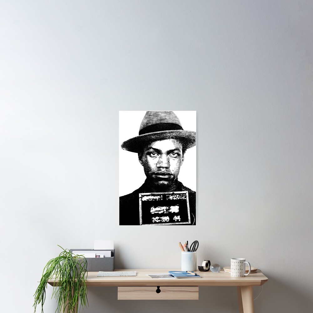 "Malcolm X mugshot" Poster for Sale by omomdesgin | Redbubble