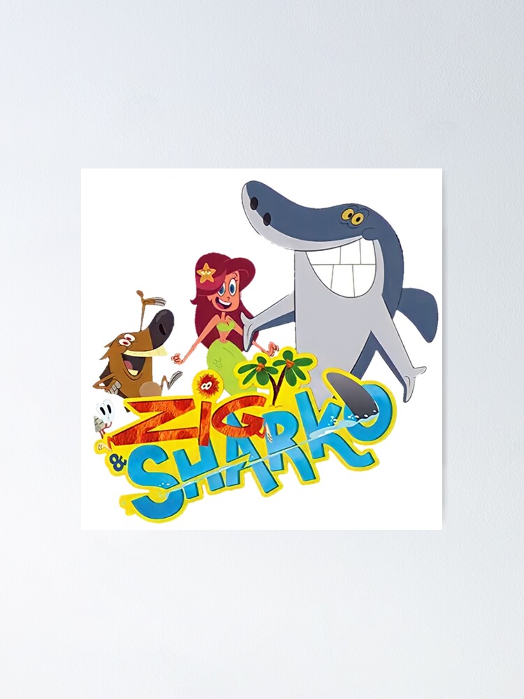 "Zig And Sharko Games" Poster for Sale by theatshop | Redbubble