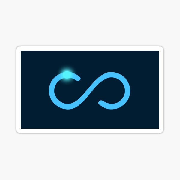 "Infinity Loop" Sticker for Sale by Sh400r | Redbubble