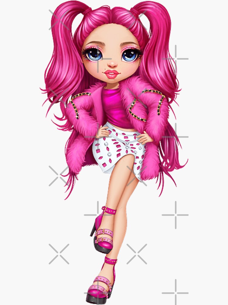 "Rainbow high dolls characters" Sticker for Sale by CandyFlossIndia ...