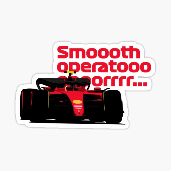"Carlos Sainz - Smooth Operator F1 2022 Season" Sticker for Sale by ...