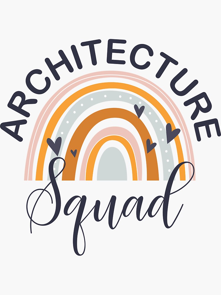 "Architect Architecture Cute" Sticker for Sale by NestaReign | Redbubble