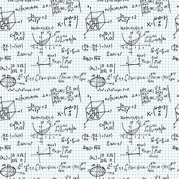 "B&W Math Problems on Graph Paper" Coffee Mug for Sale by the-Nerdlings ...