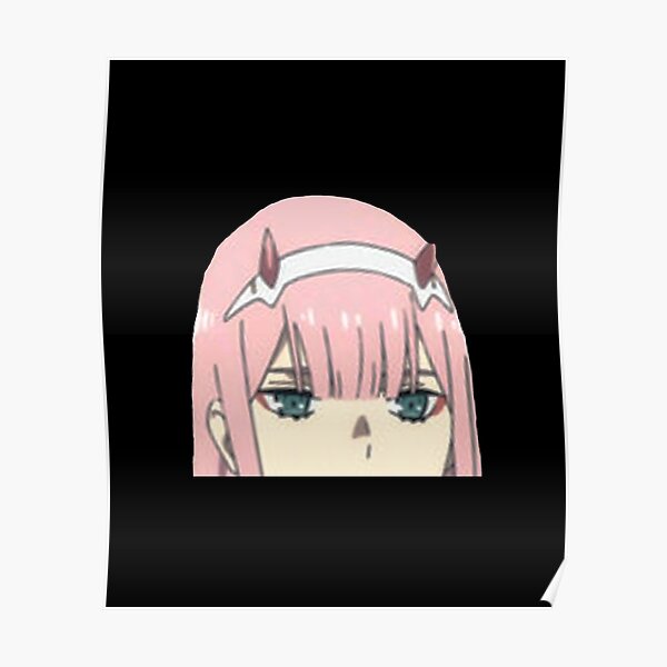 "Zero Two" Poster for Sale by animehani | Redbubble