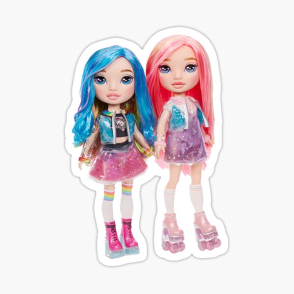 " Rainbow high dolls characters" Sticker for Sale by CandyFlossIndia ...