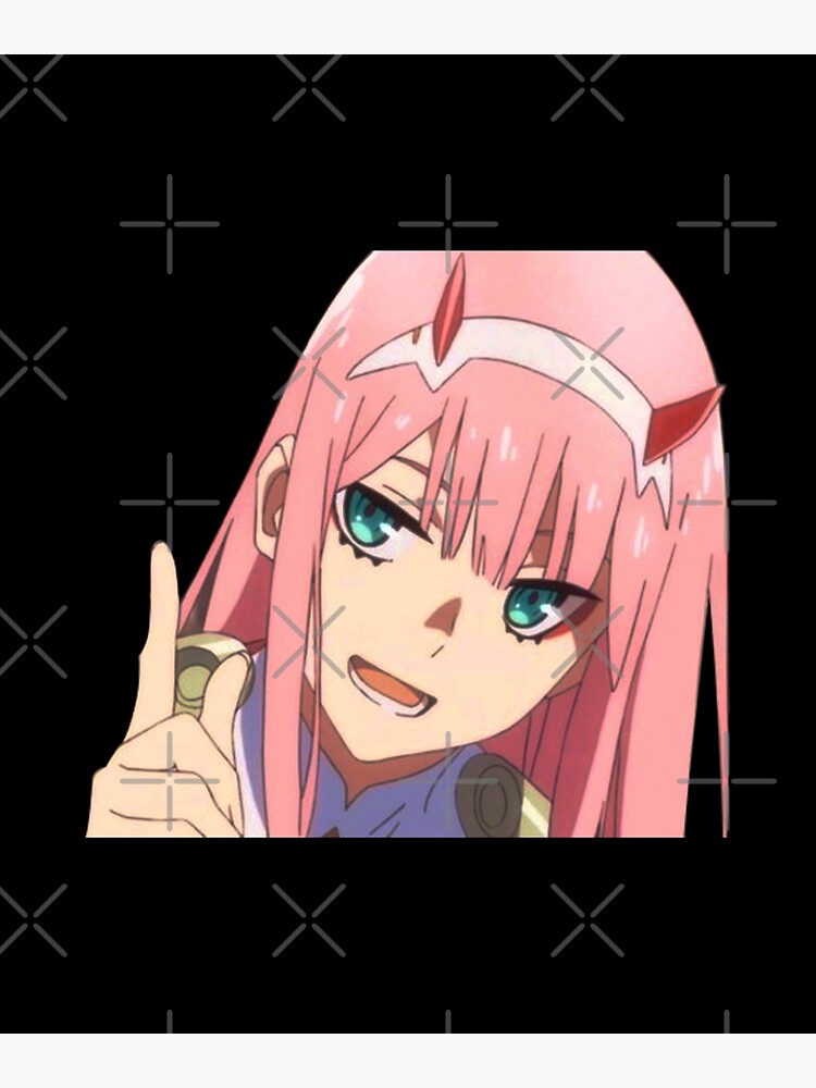 "Cute Zero Two " Poster for Sale by animehani | Redbubble