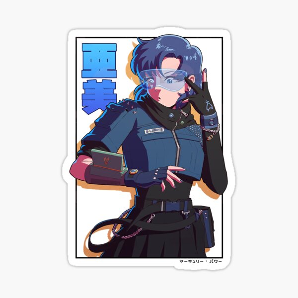 "Ami Mizuno" Sticker for Sale by Anime-Lov3rs | Redbubble