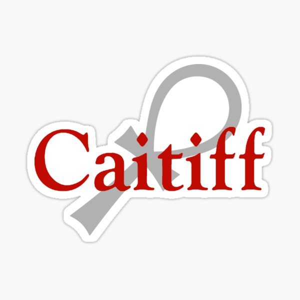 "Vampire The Masquerade Bloodlines Caitiff" Sticker for Sale by ...