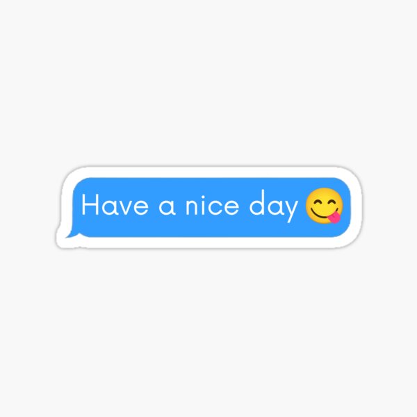 "text message" Sticker for Sale by TheFamilyClub | Redbubble