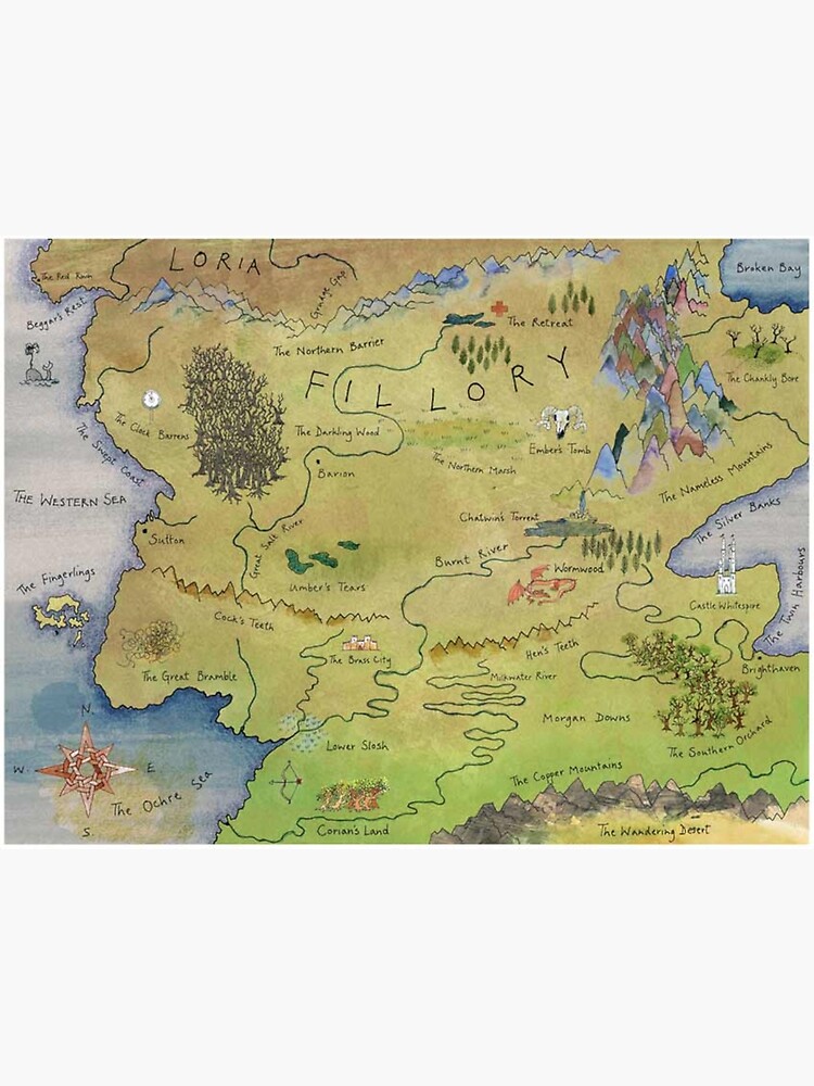 "The Magicians; Fillory, Map. Promotion " Art Print for Sale by ...