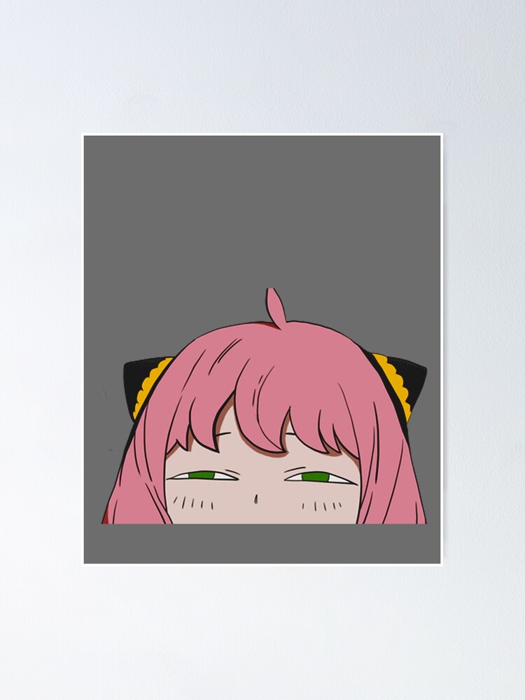 "Anya Smug Face Heh - Spy X Family #2" Poster for Sale by animehani ...