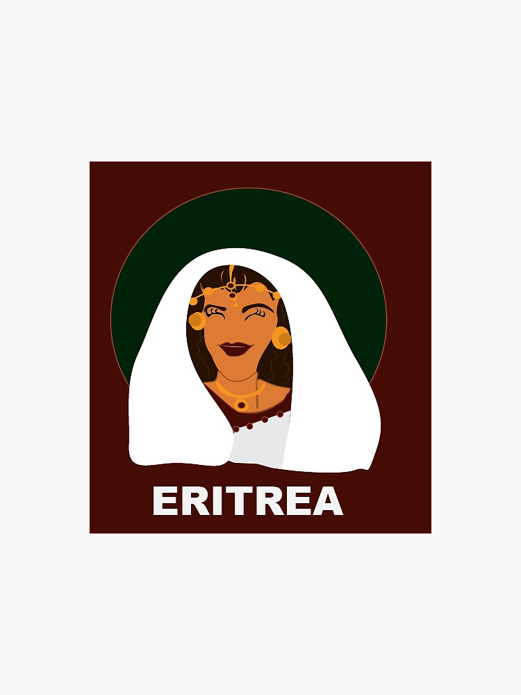 "Eritrea" Sticker for Sale by positivities1 | Redbubble