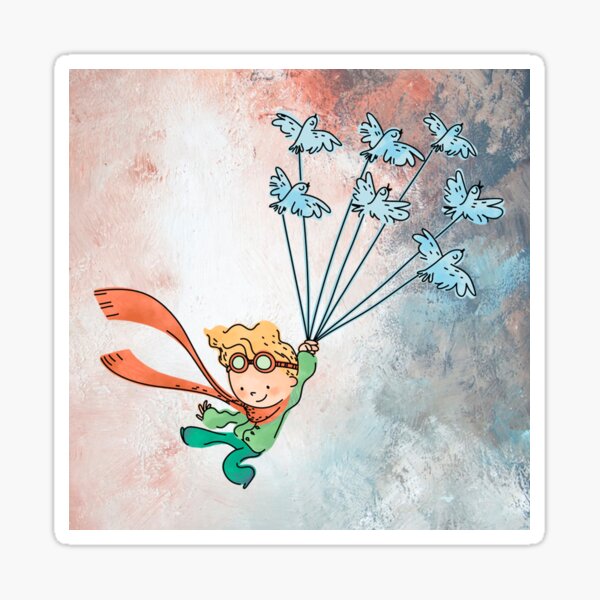 "The little Prince" Sticker for Sale by nelsonmbmg | Redbubble