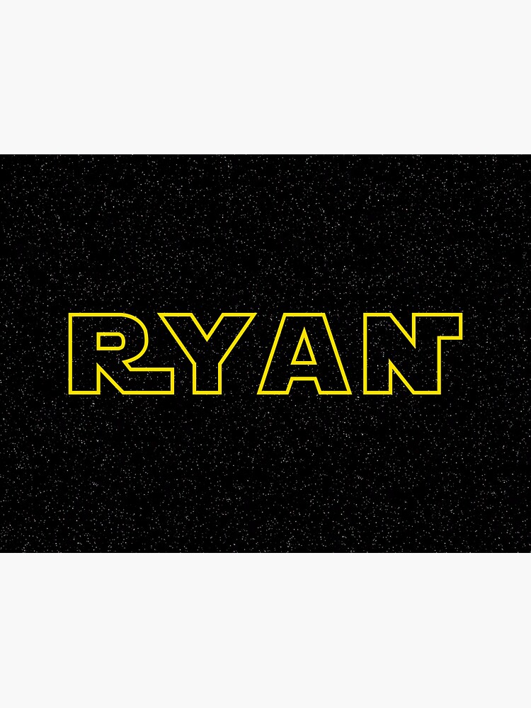 "Ryan" Sticker for Sale by StarWarsShop | Redbubble