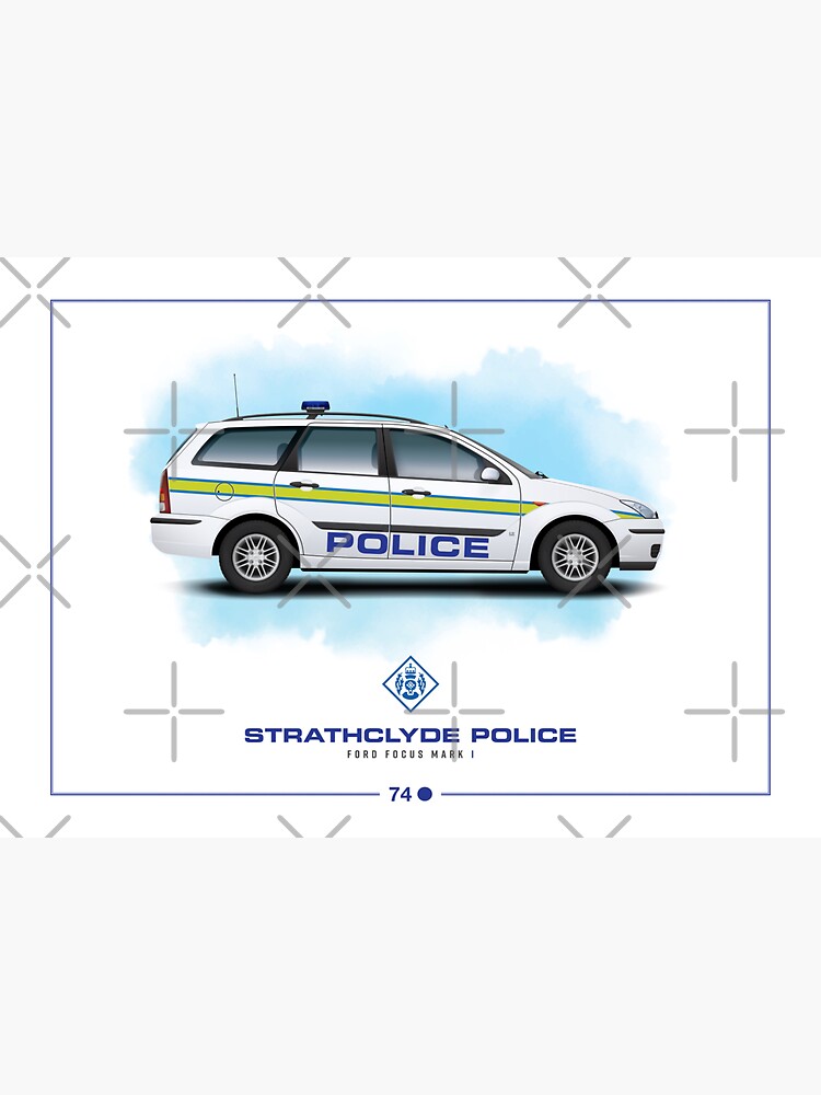 "Strathclyde Police - 02a - " Sticker for Sale by battenburg01 | Redbubble