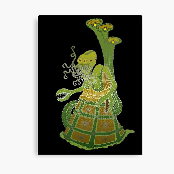 "Great Race of Yith Type II" Canvas Print by HintermSpiegel | Redbubble