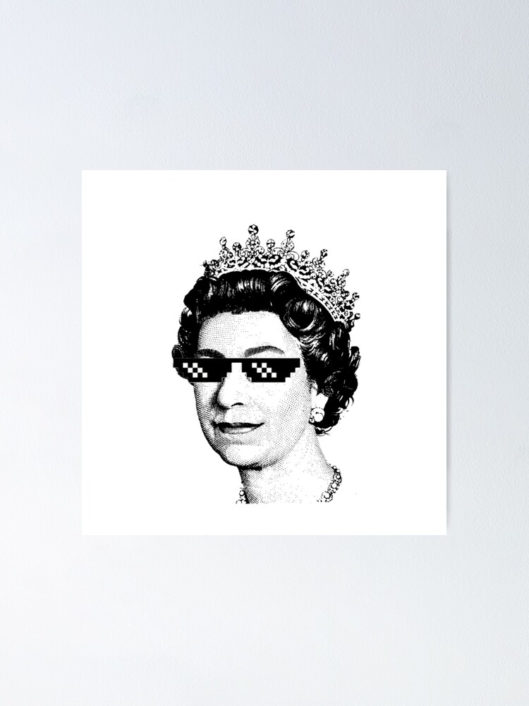 "The Queen Elizabeth " Poster for Sale by creativenoelle | Redbubble