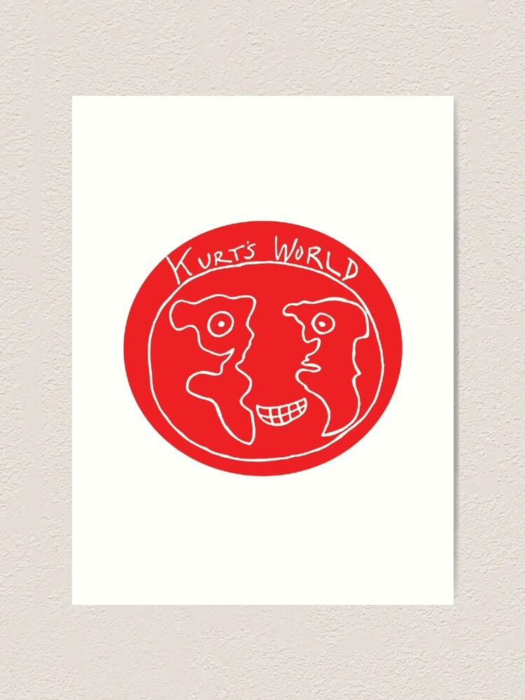 "KURTSWORLD 96 Joe Keery Spree Kurts World Logo" Art Print for Sale by ...