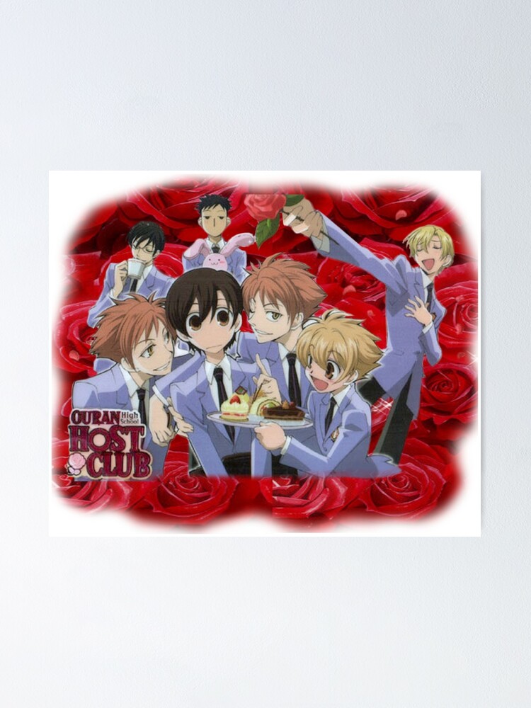 "Ouran Cast" Poster for Sale by Jitter4528 | Redbubble