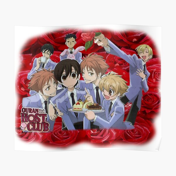 "Ouran Cast" Poster for Sale by Jitter4528 | Redbubble