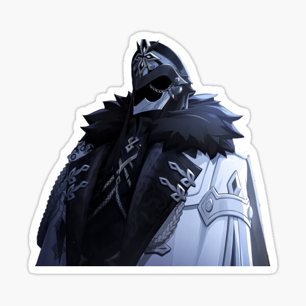 Pegatina «Genshin Impact Capitán» de Omagatoki | Redbubble