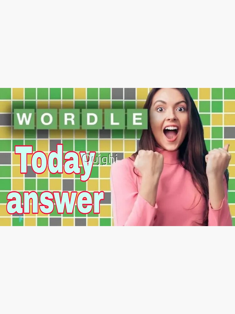 "Wordle expert - wordle style - wordle today " Sticker for Sale by ...