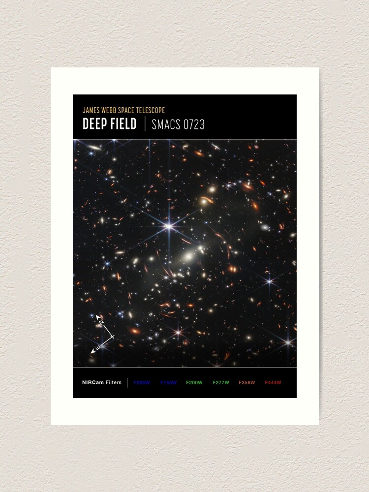 "JWST SMACS 0723 (Compass Image) 2022" Art Print for Sale by ...