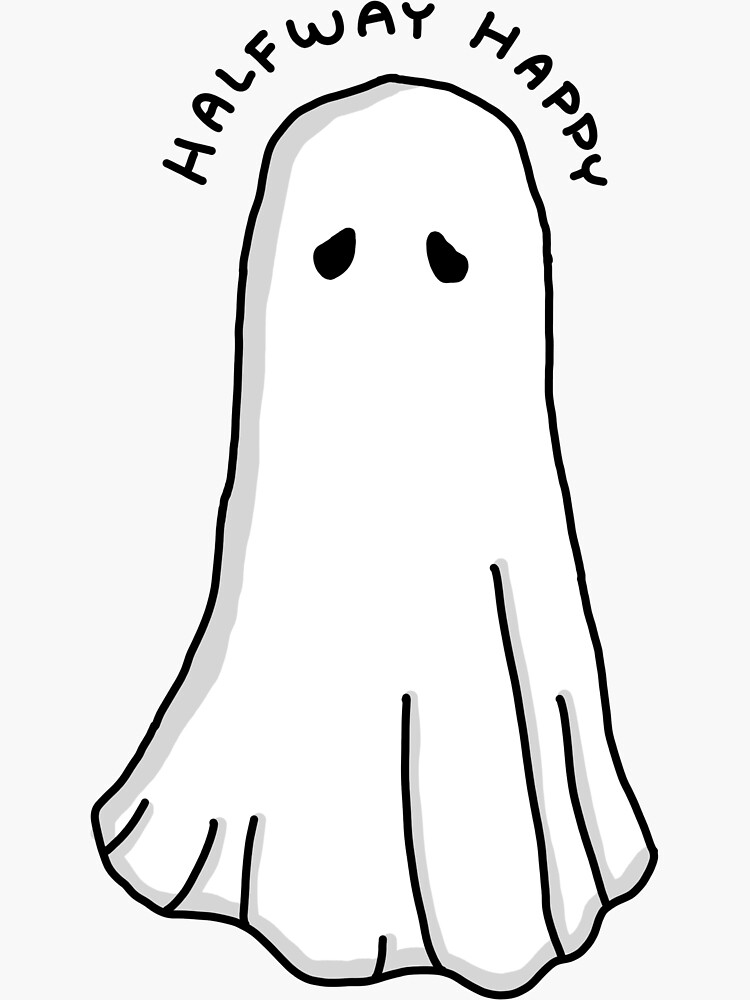 "Halfway Happy- Stranger Things " Sticker for Sale by LittleLinesForU ...