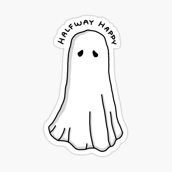 "Halfway Happy- Stranger Things " Sticker for Sale by LittleLinesForU ...