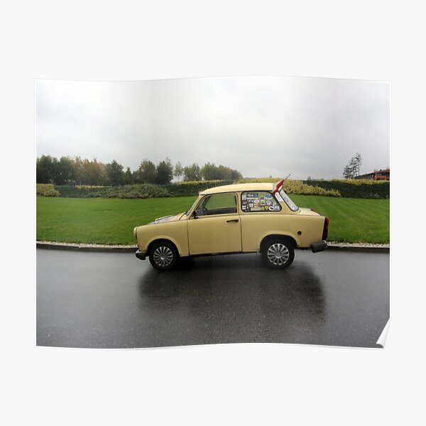 "Trabant 601" Poster by ElaW | Redbubble