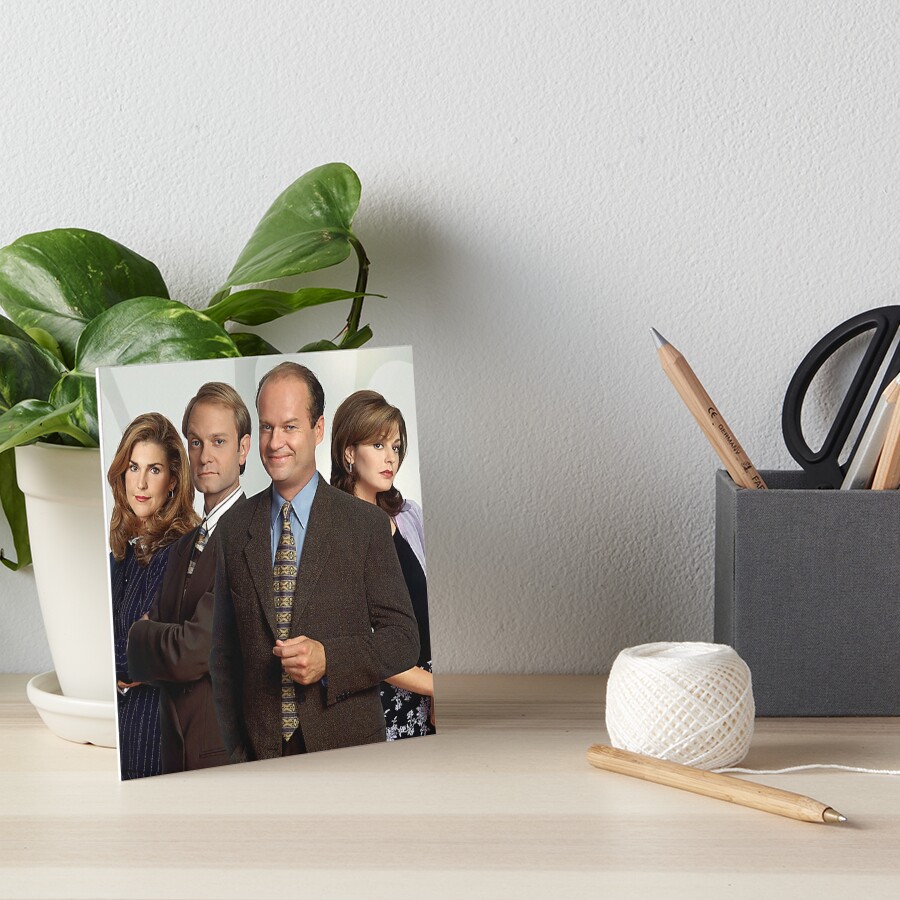 "Frasier-cast" Art Board Print for Sale by sinnamonrolled | Redbubble