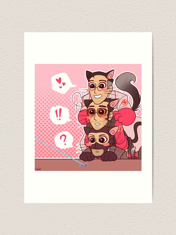 "TF2 Support Kitty Sandwich" Art Print by sogekiheisama | Redbubble
