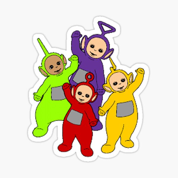 Pegatina «teletubbies teletubbies teletubbies» de f1zrstore | Redbubble